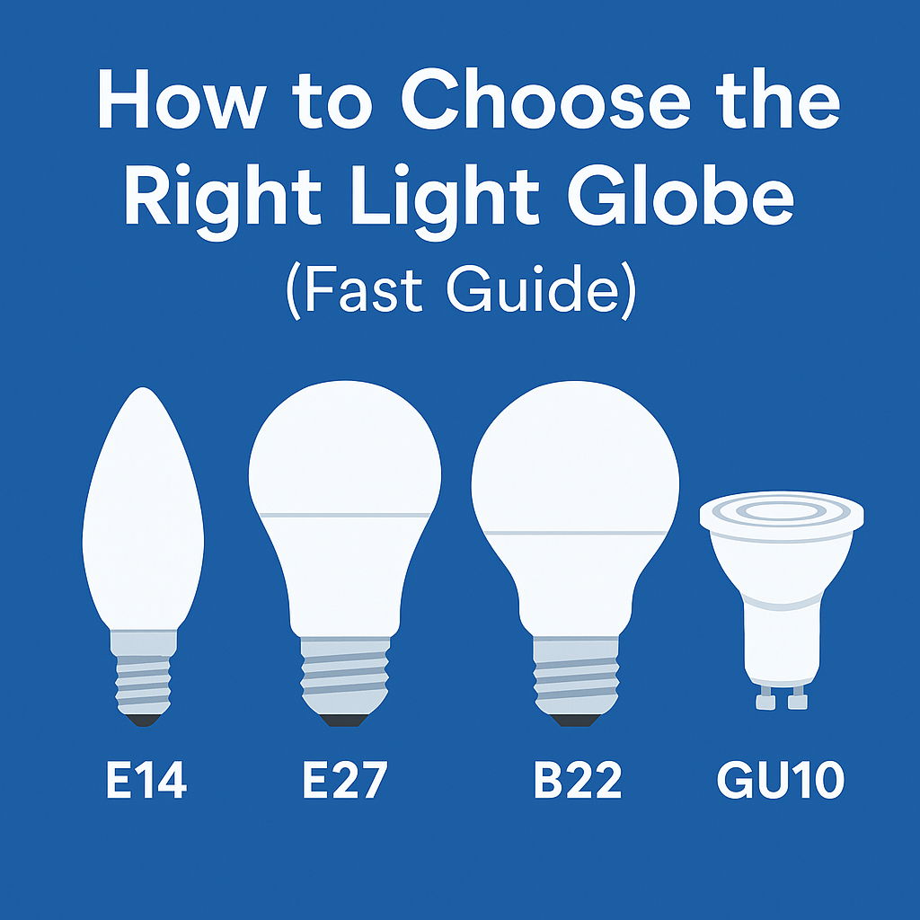 How to Choose the Right Light Globe (Fast Guide) | Lights For You