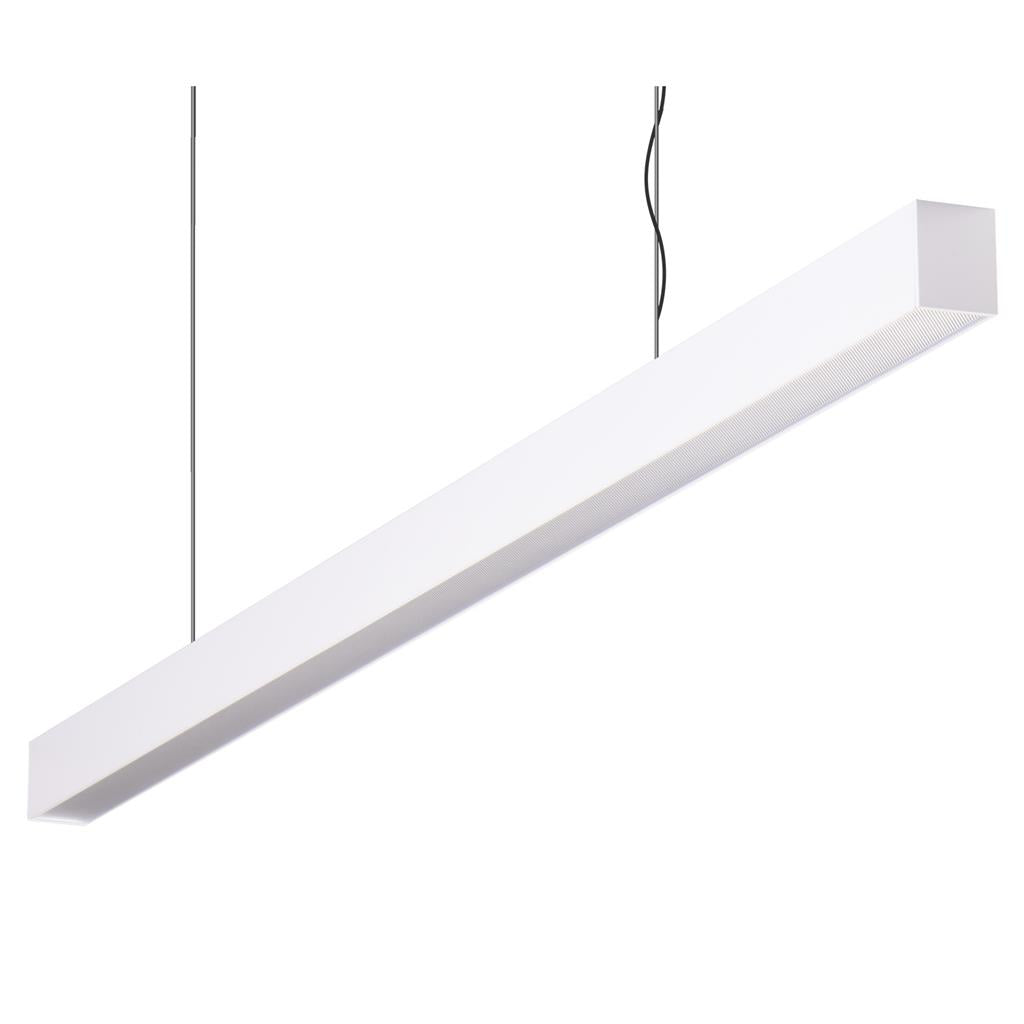 Domus Lighting | 30230 Domus Maxi 40 1.7m Long Pendant White Dimmable ...