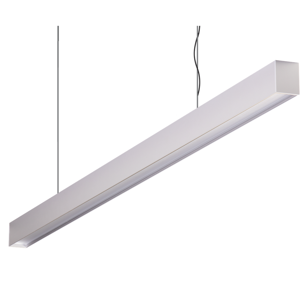 Domus Lighting | 30205 Domus Maxi 40 1.7m Long Pendant Aluminium ...